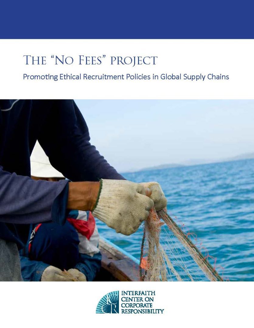 The No Fees Initiative | Interfaith Center on Corporate Responsibility