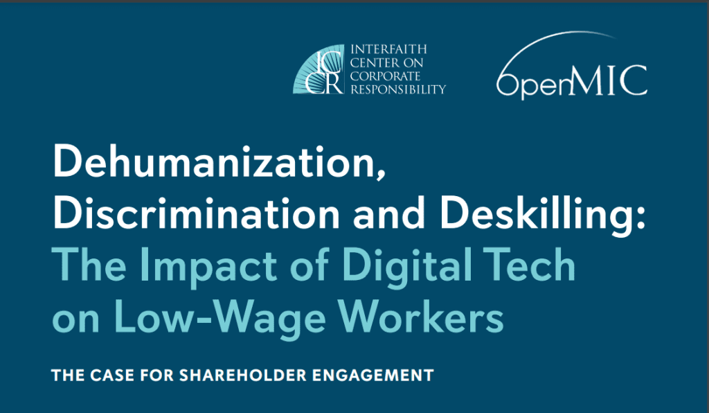 Dehumanization, Discrimination and Deskilling: The Impact of Digital ...