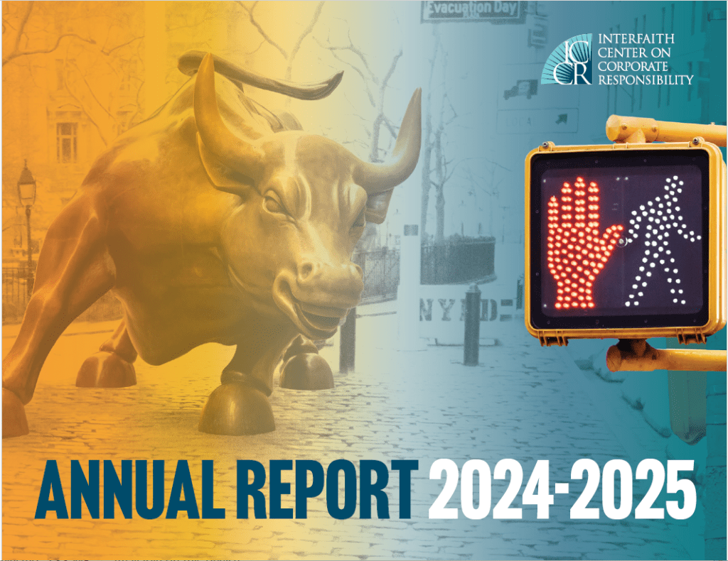 ICCR’s 2024 – 2025 Annual Report | Interfaith Center on Corporate ...